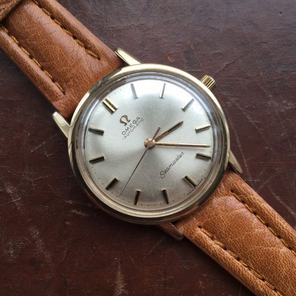 FS Omega Seamaster solid 9ct gold Dennison case, cal 552 | WatchCharts ...