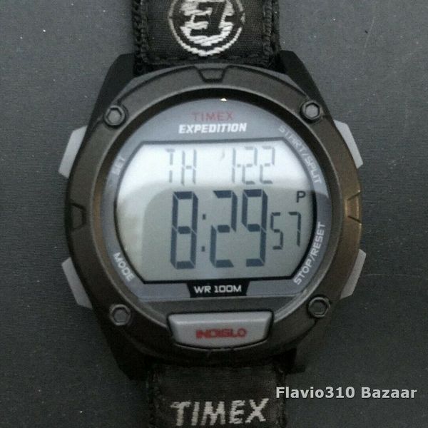 TIMEX Expedition M252 57 Indiglo 10BAR H2O 41mm watch - New Battery ...