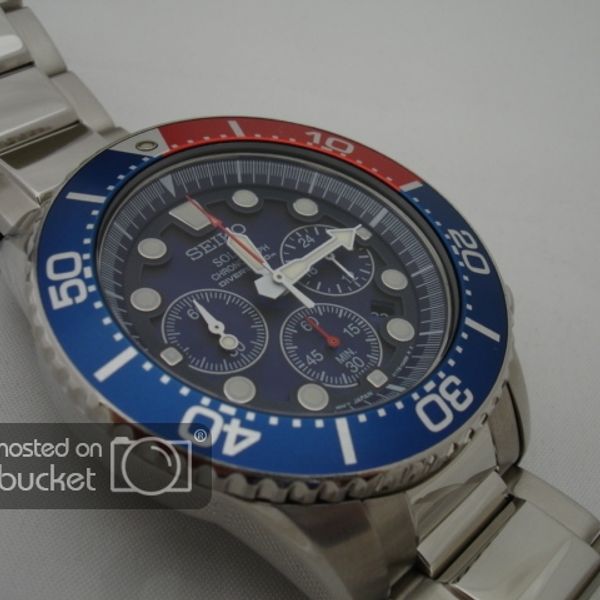 For Sale: Seiko SSC019 200m Solar Quartz Diver Chrono, NIB ...