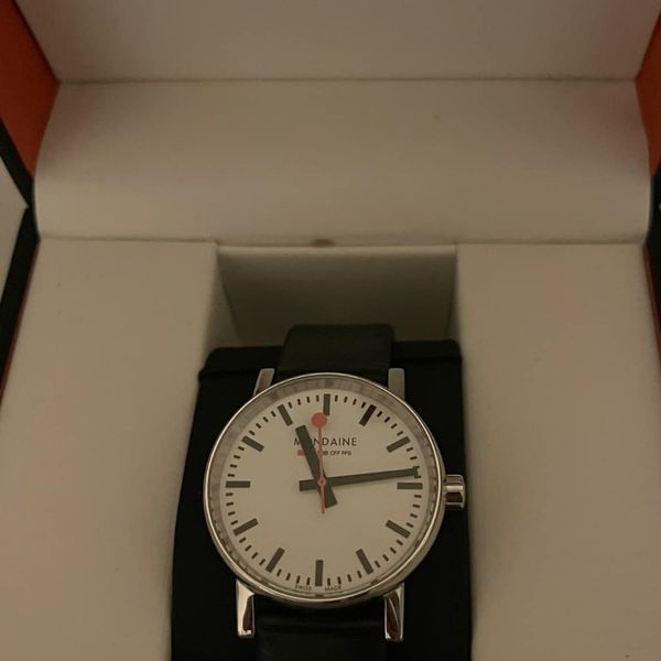 Mondaine Swiss Railway Watch SBB CFF FFS - Grade A used | WatchCharts ...