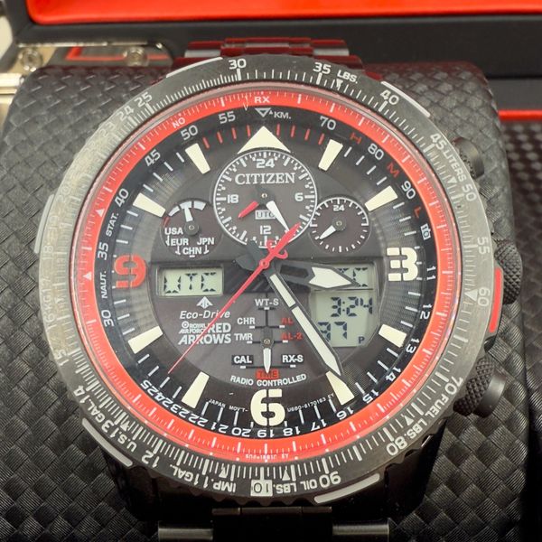 CITIZEN RAF RED ARROWS LIMITED EDITION PROMASTER SKYHAWK A.T 5217/9999 ...