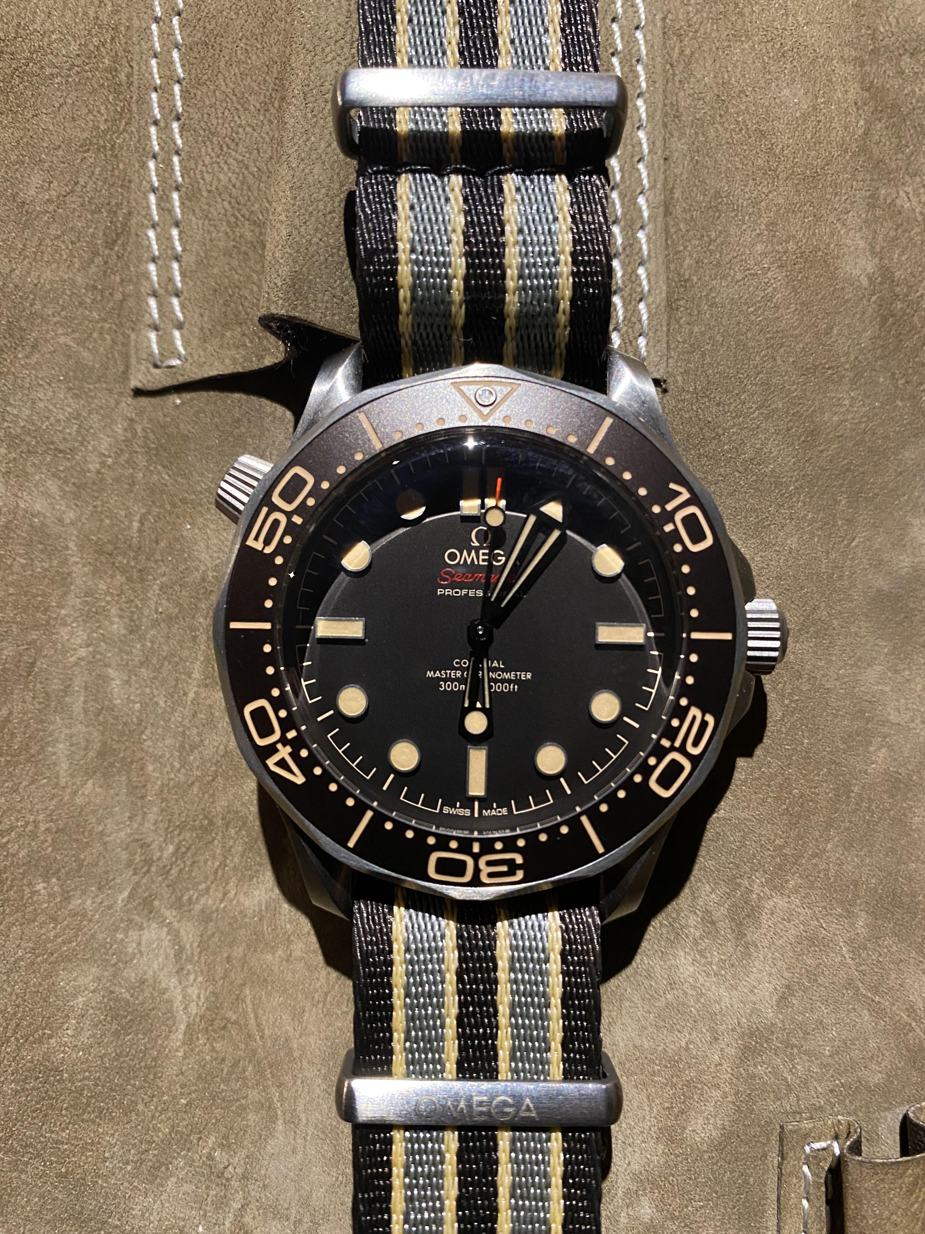 [WTS] Omega Seamaster, No Time To Die edition | WatchCharts