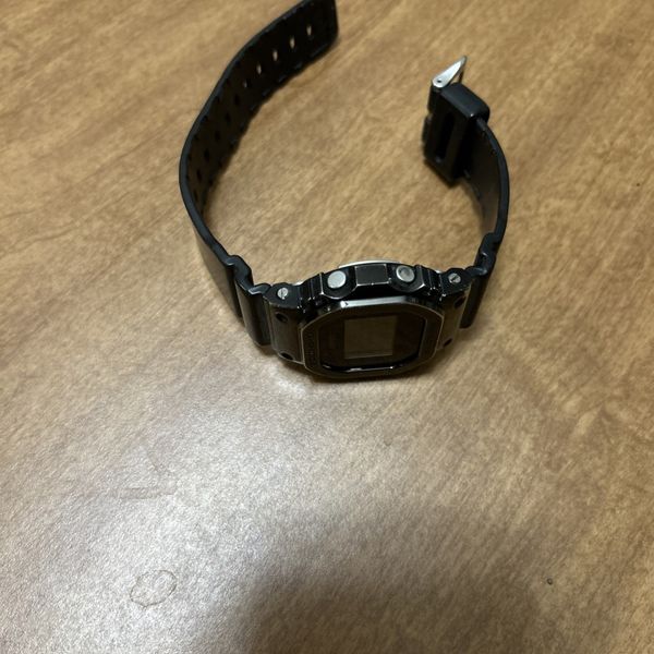 Casio G Shock 3229 DW-5600B Black Watch Metal Frame Shock Absorbing ...