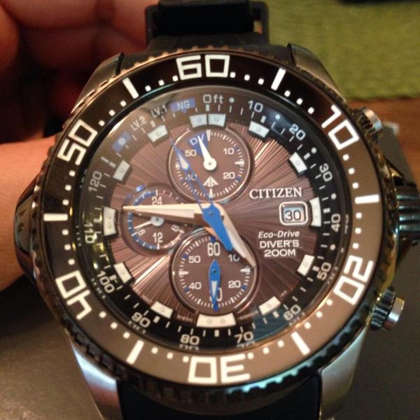 SOLD! Citizen Promaster Diver Chronograph | WatchCharts