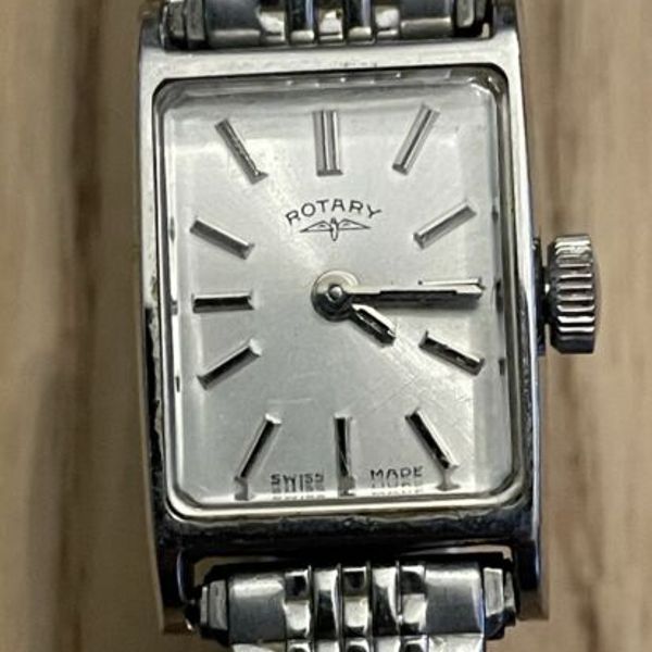 Rotary Swiss Made Ladies Mechanical Cocktail Watch | WatchCharts ...