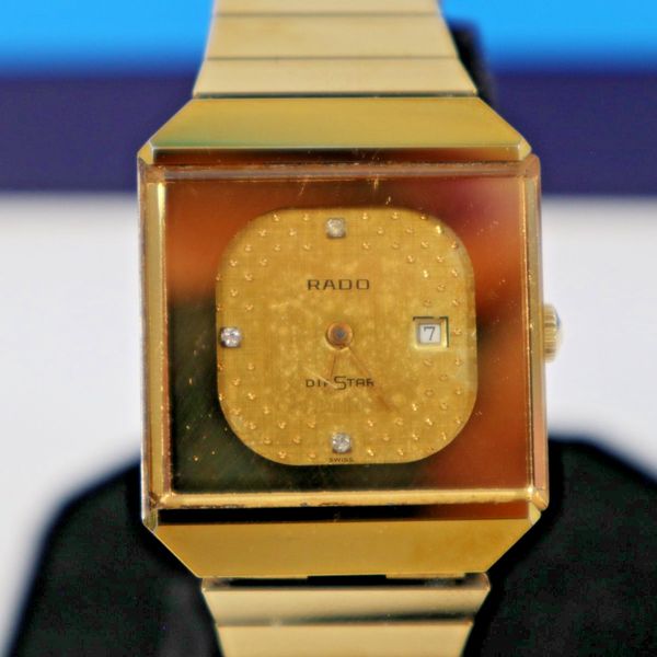 RADO DiaStar Automatic Wind Up Watch 68-565.0068.3 - For Parts Or ...