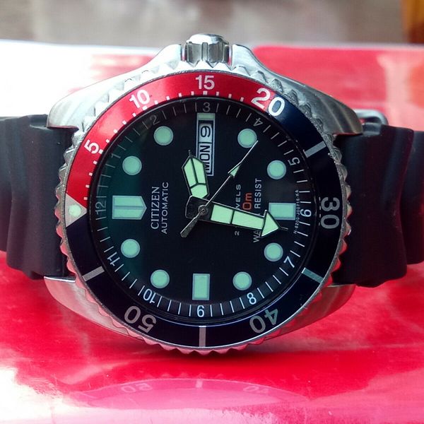 GN-4-S DIVER AUTOMATIC DIVERS WATCH 4-S82442 HSF 21J Resist 200m S.N ...