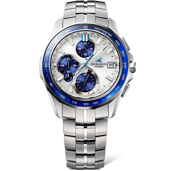 CASIO OCEANUS OCW-S7000D-7AJF Manta Titanium Bluetooth Radio Solar ...