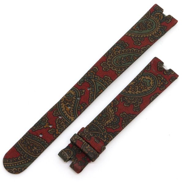 [Used] Chopard replacement belt for genuine Happy Diamond red green ...