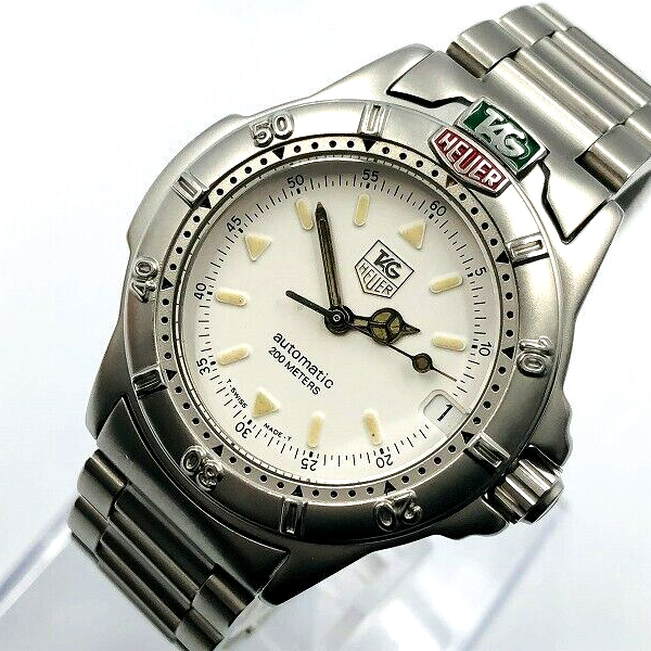 TAG HEUER 699.713 KA 4000 Automatic Watch St.Steel Date | WatchCharts ...