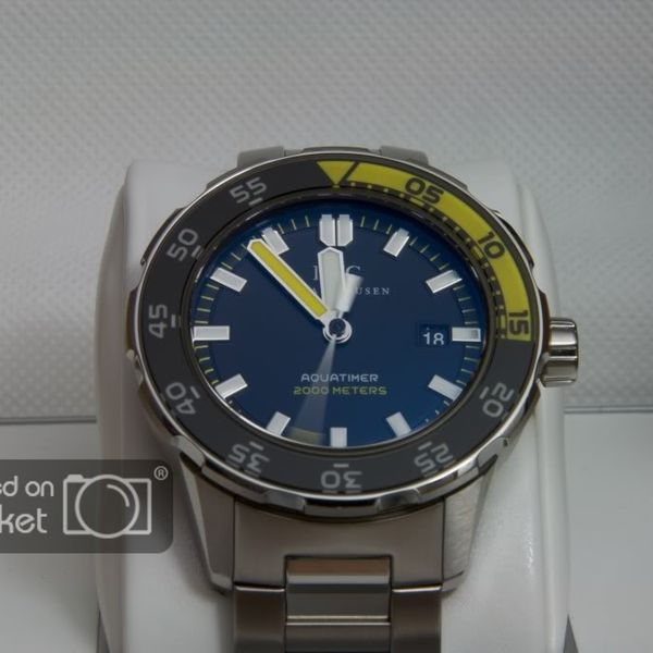 FSOT: IWC Aquatimer 3568 on bracelet | WatchCharts Marketplace
