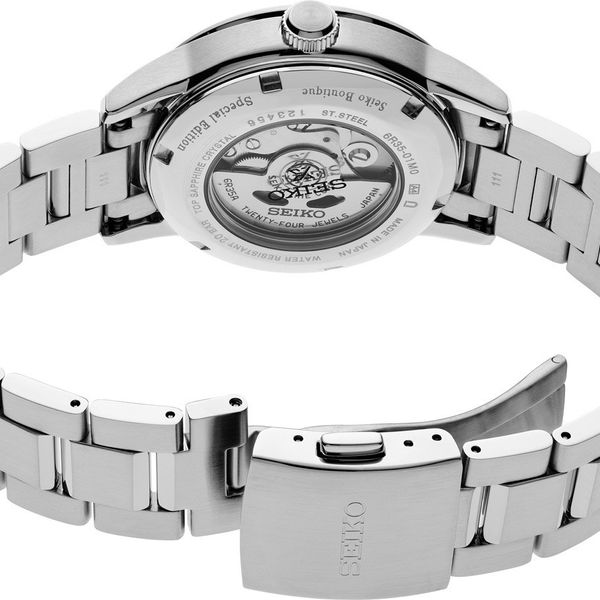 New Seiko Prospex Alpinist Mystic Forest Dial Men's Steel Bracelet ...