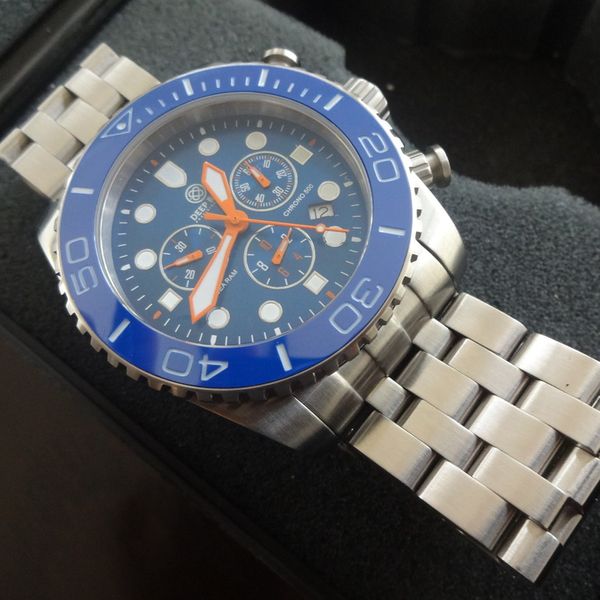 SOLD: Deep Blue Sea Ram 500 Chrono Blue/Blue | WatchCharts Marketplace