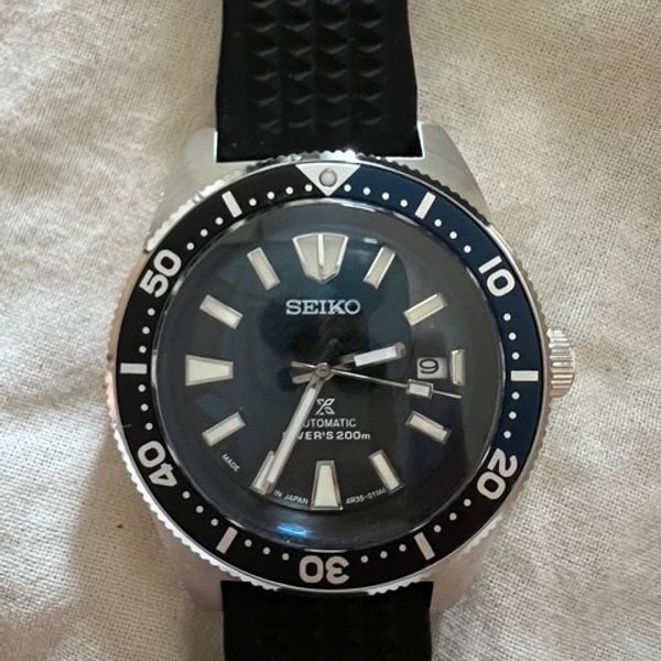 SEIKO MOD 62MAS First Homage MEN'S DIVER WATCH | WatchCharts Marketplace