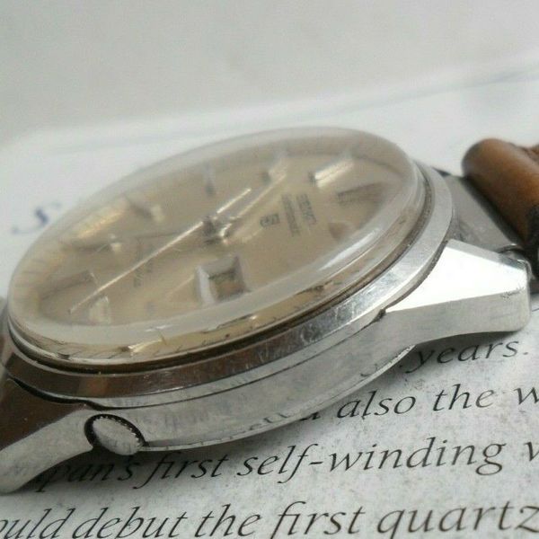S/S Vintage 1966 Men's Seiko 5 Sportsmatic 21 Jewel Japan Watch 6619-8050 4 REP. | WatchCharts ...