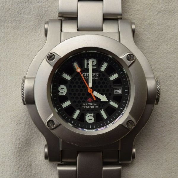 Serviced Citizen Promaster Robert Swan Super Tough B872-H21955 PMX56 ...
