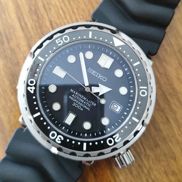Seiko Nh35 47mm Marine Master Baby Tuna Mod Custom Professional Divers ...