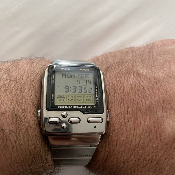 Casio Databank Db-2000 Digital Quartz Men Hotbiz Vintage | WatchCharts ...