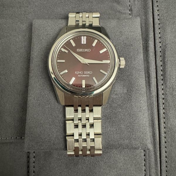 [WTS] King Seiko SPB287J1 Red Sunburst Dial | WatchCharts Marketplace