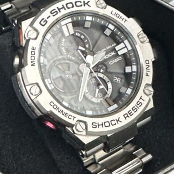 casio g-shock g-steel bluetooth solar watch GST-B100 | WatchCharts ...