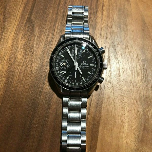 Omega Speedmaster 3520.50.00 Day-Date Stainless Steel Automatic Watch ...