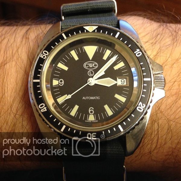 FS: CWC Royal Navy Diver Automatic Date | WatchCharts Marketplace