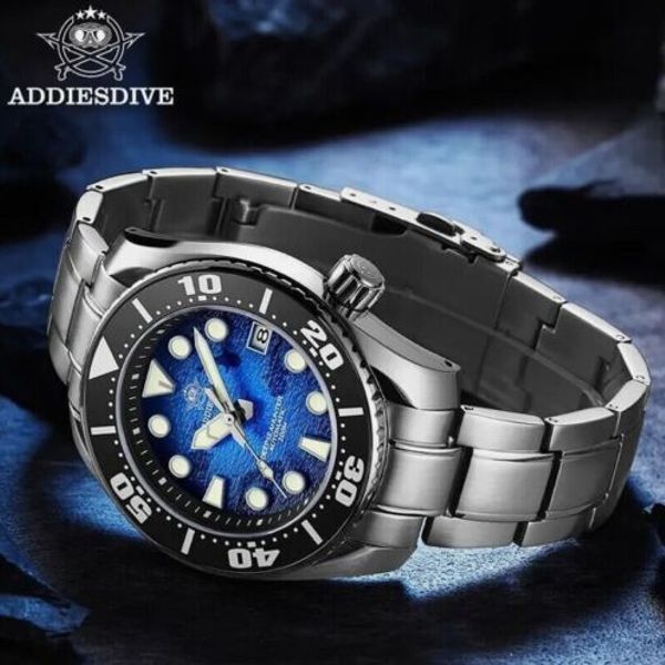 addiesdive AD2102 automatic dive watch seiko nh35 movement sumo diver ...
