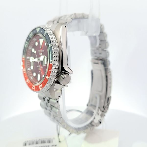 Seiko 5 Sport GMT 42.5mm Red Dial Mens Watch SSK031K1 | WatchCharts ...