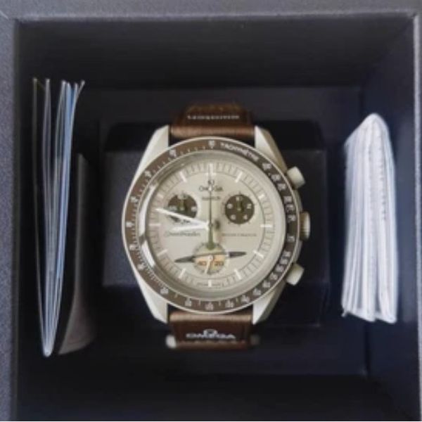 OMEGA x Swatch MoonSwatch Mission To SATURN Watch -With Box ...
