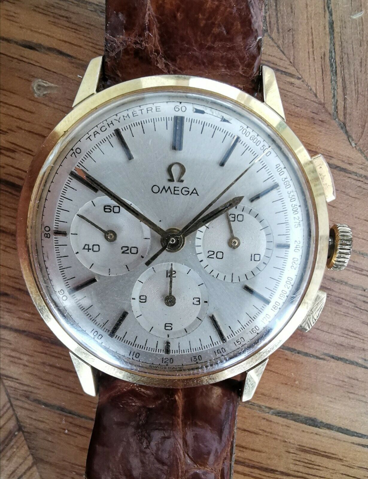 Omega cal 321 Chronograph vintage 60s ref ref 101.010-63. | WatchCharts ...