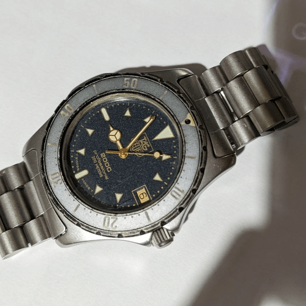 [WTS] Tag Heuer 'Moondust' 37mm 972.606 with Faded Blue Bezel for $299 ...
