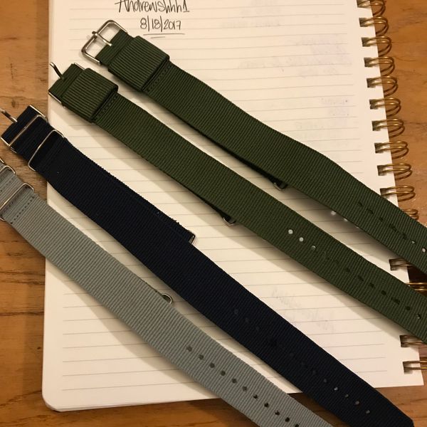 [WTS] lot of 4 NATO straps | WatchCharts Marketplace