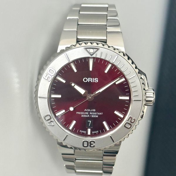 [WTS] Oris Aquis Date Cherry 41mm ???? | WatchCharts Marketplace