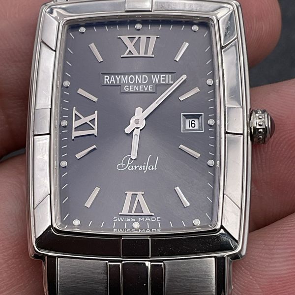 Raymond Weil Parsifal Mens 9341 Stainless Steel Tank Watch ...