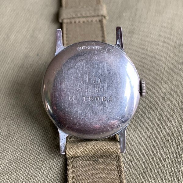 1941 Elgin Grade 580 US Military Issued WWII Wristwatch | WatchCharts ...