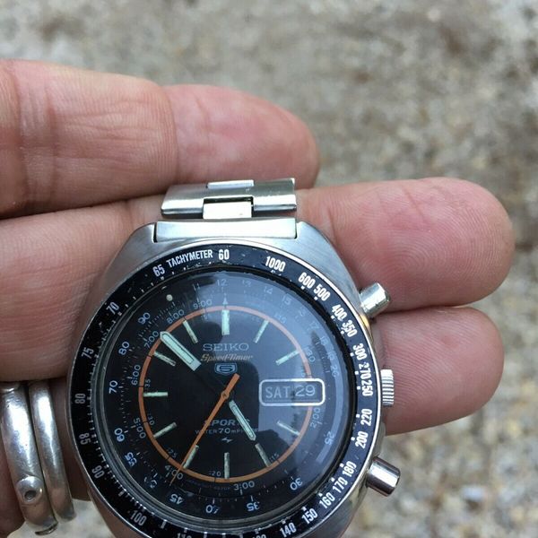 SEIKO Speed Timer 'Flyback' 5 Sports 7017-6020 - All Original | WatchCharts Marketplace
