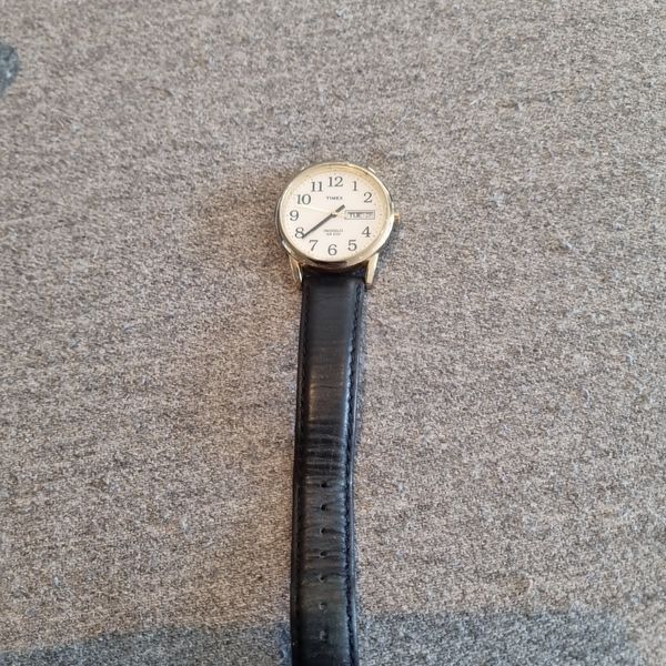 Timex Mens Easy Reader Indiglo Watch | 30mm | Water Resistant | cr2016 ...