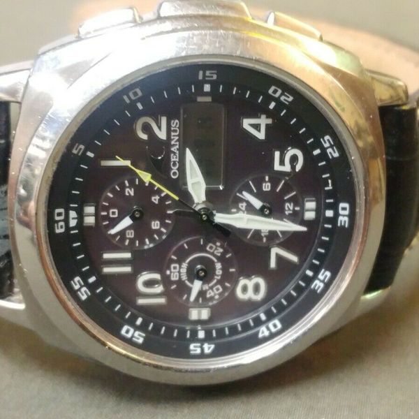 MENS CASIO OCEANUS WAVE CEPTOR TOUGH SOLAR OCW 510LA VERY NICE ...