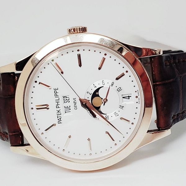 For Sale: Patek Philippe 5396R-011 Annual Calendar, Moon Phases Rose ...