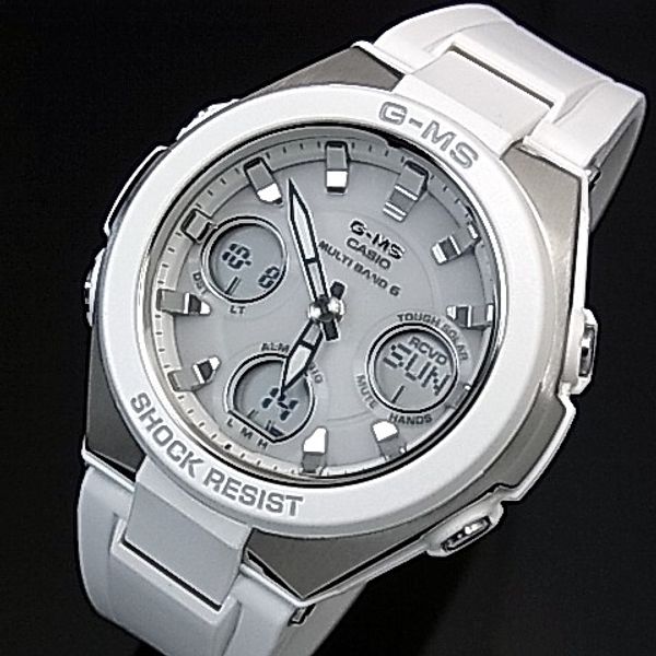 CASIO / G-SHOCK / Baby-G [Casio / G Shock / Baby G] Solar Radio Watch Pair Watch White Dial ...