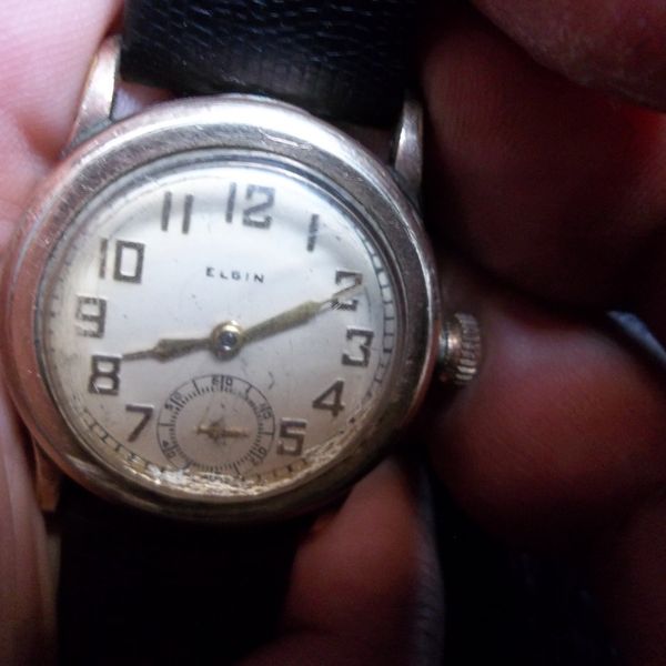 vintage 1940s elgin military men watch for repair | WatchCharts Marketplace