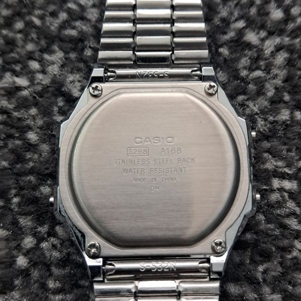 Casio A168 quartz digital watch | WatchCharts Marketplace