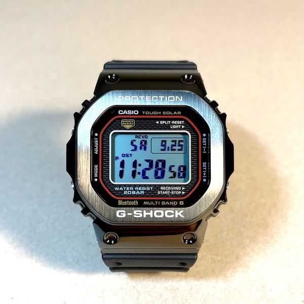 FS: Casio G-SHOCK GMW-B5000D-1 Watch with GMW-B5000TFC crystal, buttons ...