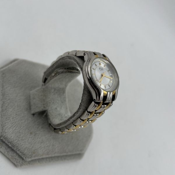 ESQ (By MOVADO) Womens Gold & Silver Watch SWISS (100460A) NICE W ...