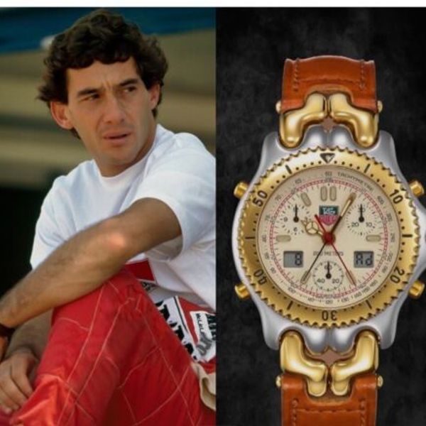 Tag Heuer Sel Chrono Senna RARE in Great Condition Box + Booklet ...