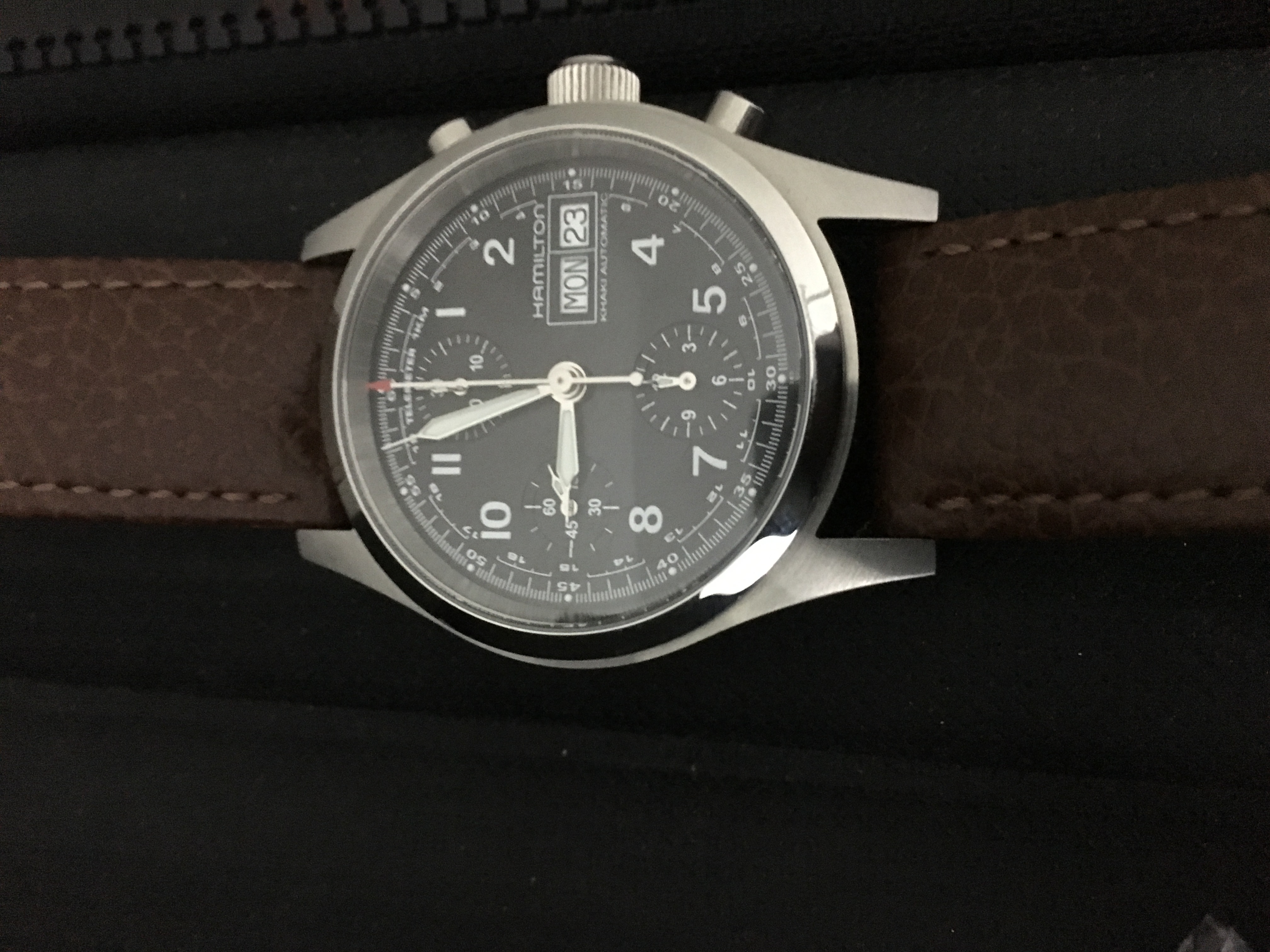 FS: Hamilton Khaki Field Automatic Chronograph 38mm | WatchCharts Marketplace