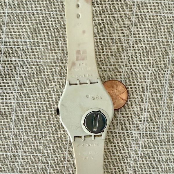 SWATCH Windrose Compass Rose White Watch Untested 1984 | WatchCharts ...