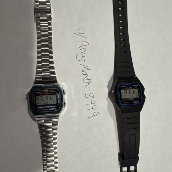 [WTS] $25-Casio F91-W + Casio A-168 | WatchCharts Marketplace