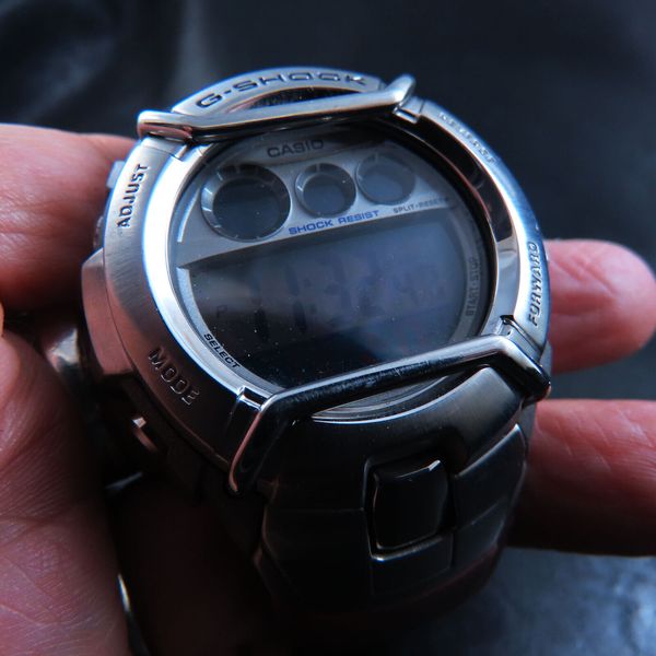 G-3100 Casio G-Shock Alarm Chrono LCD Quartz Men Watch | WatchCharts ...
