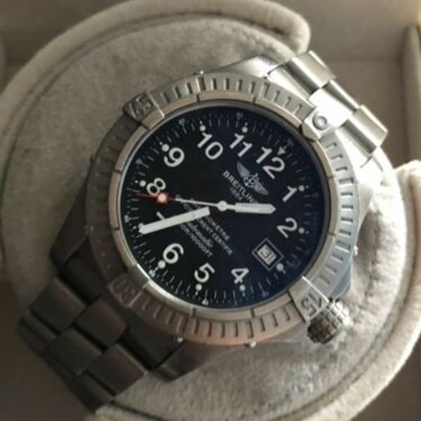 Breitling avenger Sea Wolf titanium E17370 44 mm Excellent Condition ...